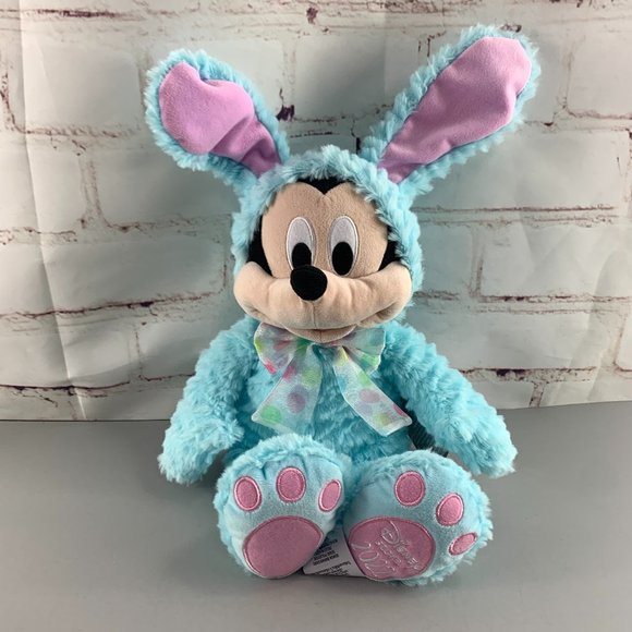 Disney | Toys | Disney Store Mickey Mouse Easter Bunny Plush 222 | Poshmark